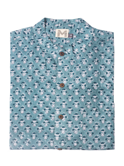 Block Printed Cotton Shirts for Men I Boys I Matching I Twinning ...