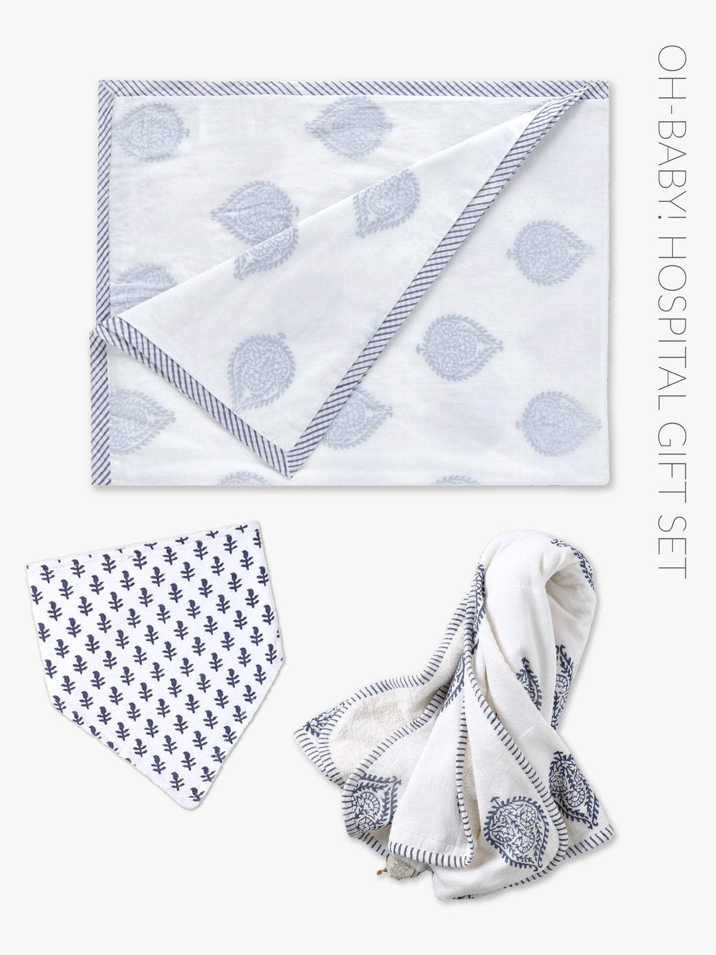 Malabar Baby | Oh-Baby Newborn Hospital Gift Set I Ships Globally